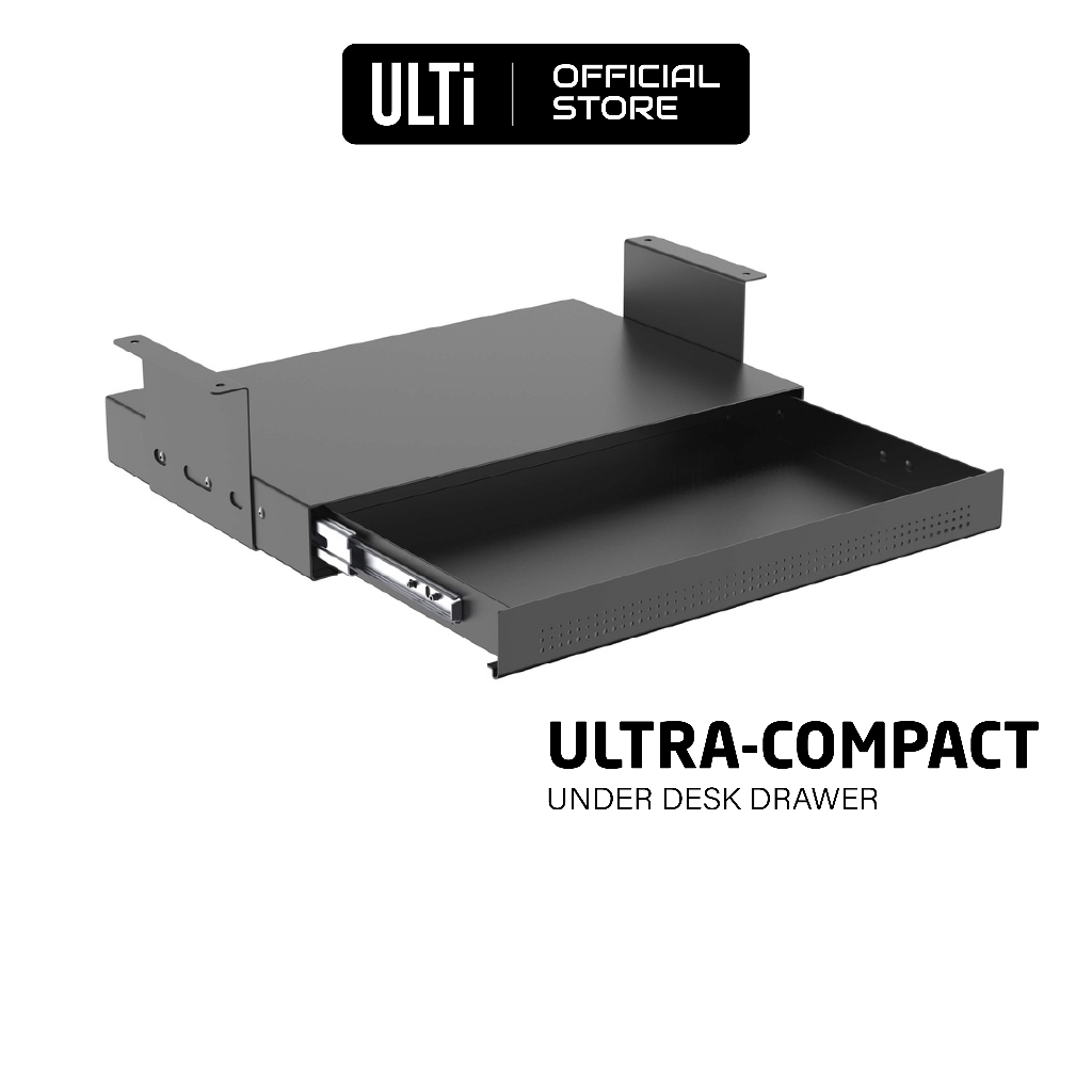 ULTi Under Desk Laptop Storage Drawer for Laptops - Premium Sliding ...