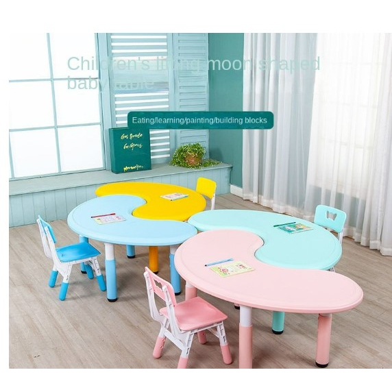 Kids Children Kindergarden Home Learning Studying Educational Table ...
