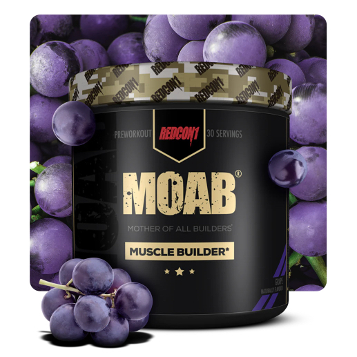 Redcon1 Moab Preworkout Muscle Builder 300mg Epicatechin 1G HICA (30 ...