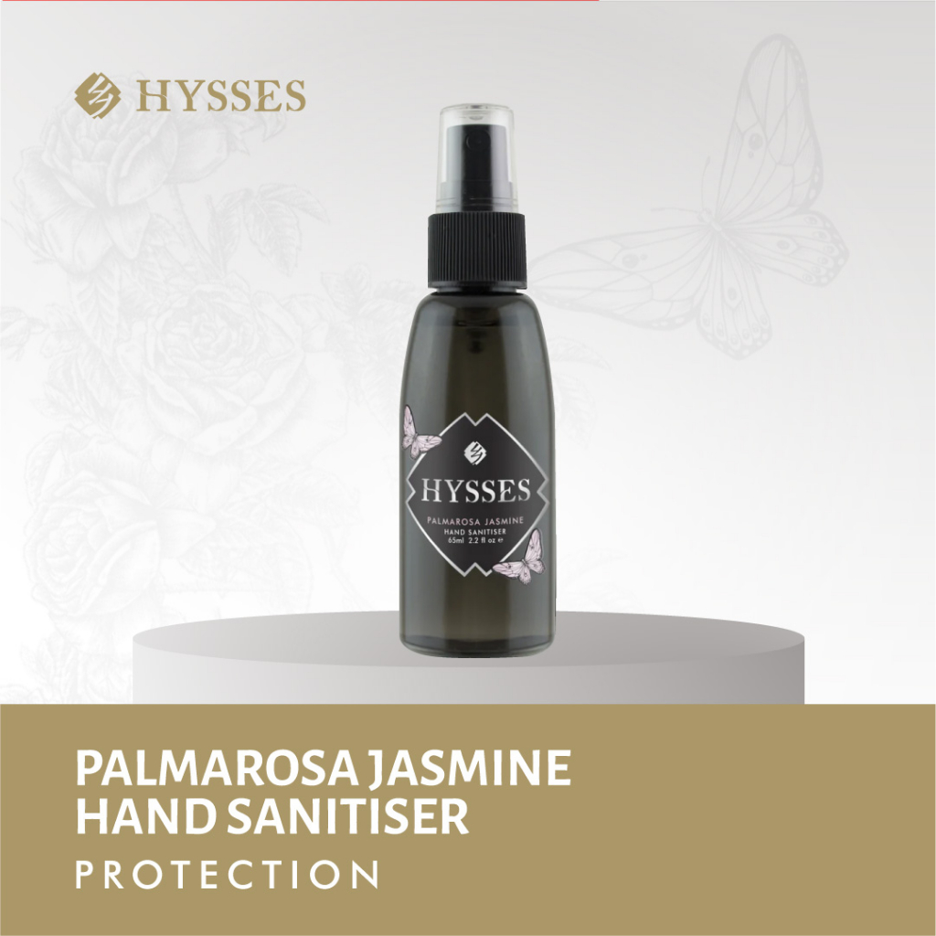 Hysses Palmarosa Jasmine Hand Sanitiser, 65ml | Shopee Singapore