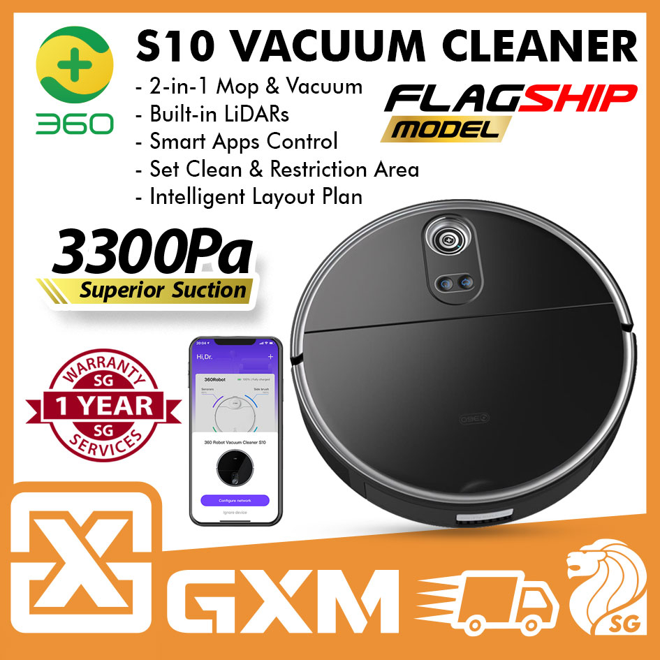 Botslab 360 S10 Robot Vacuum And Mop Smart Obstacle Avoidance Ai