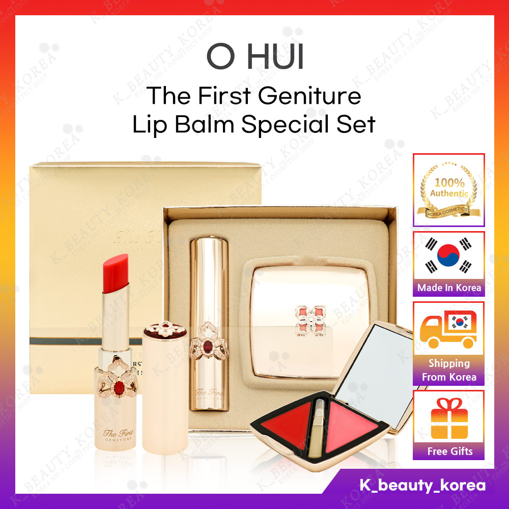 [O HUI] The First Geniture Lipbalm Special Set / Lip Care Moisturizer ...