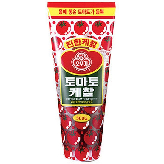 Ottogi Tomato Ketchup 500g Korean Food Sarangmart | Shopee Singapore