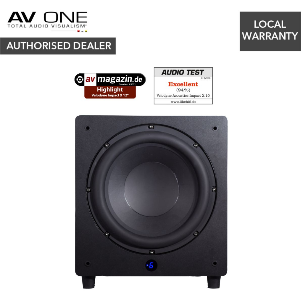 Velodyne Acoustics Impact X - AV One Authorised Dealer/Official Product ...