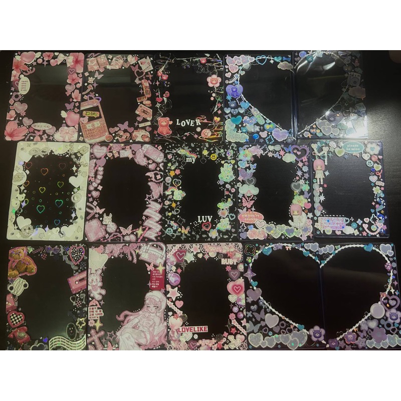 [Instock] Customised Decorated toploaders aesthetic Kpop Manga (B8 size ...