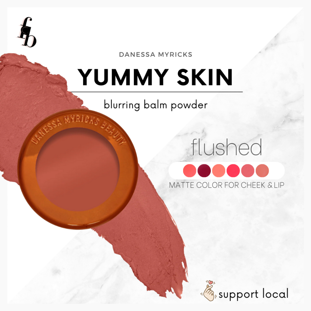 Danessa Myricks | Yummy Skin Blurring Balm Powder Flushed | Shopee ...