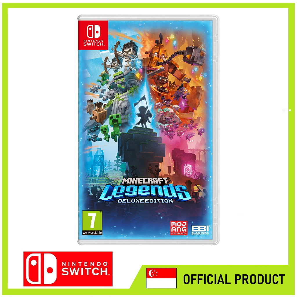 Nintendo Switch Minecraft Legends Deluxe Edition (English) | Shopee ...