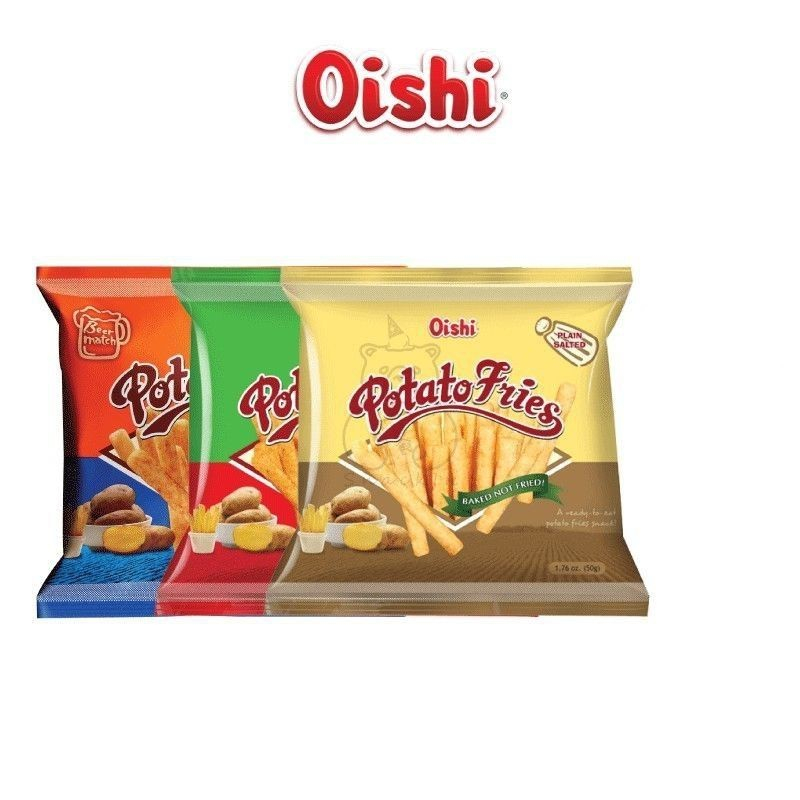 (50g) Oishi Potato Fries | Shopee Singapore
