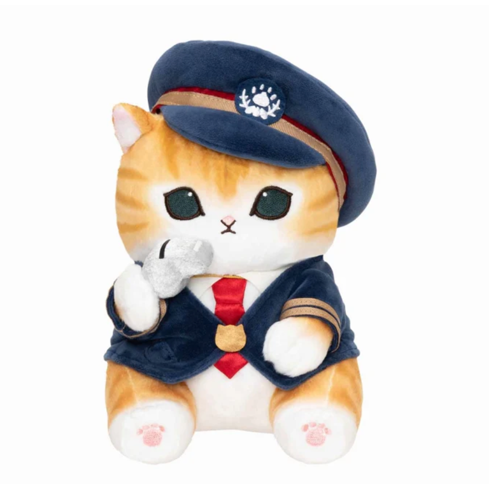 MOFUSAND TOKYO EXCLUSIVE STATION MASTER NYAN PLUSH | Shopee Singapore