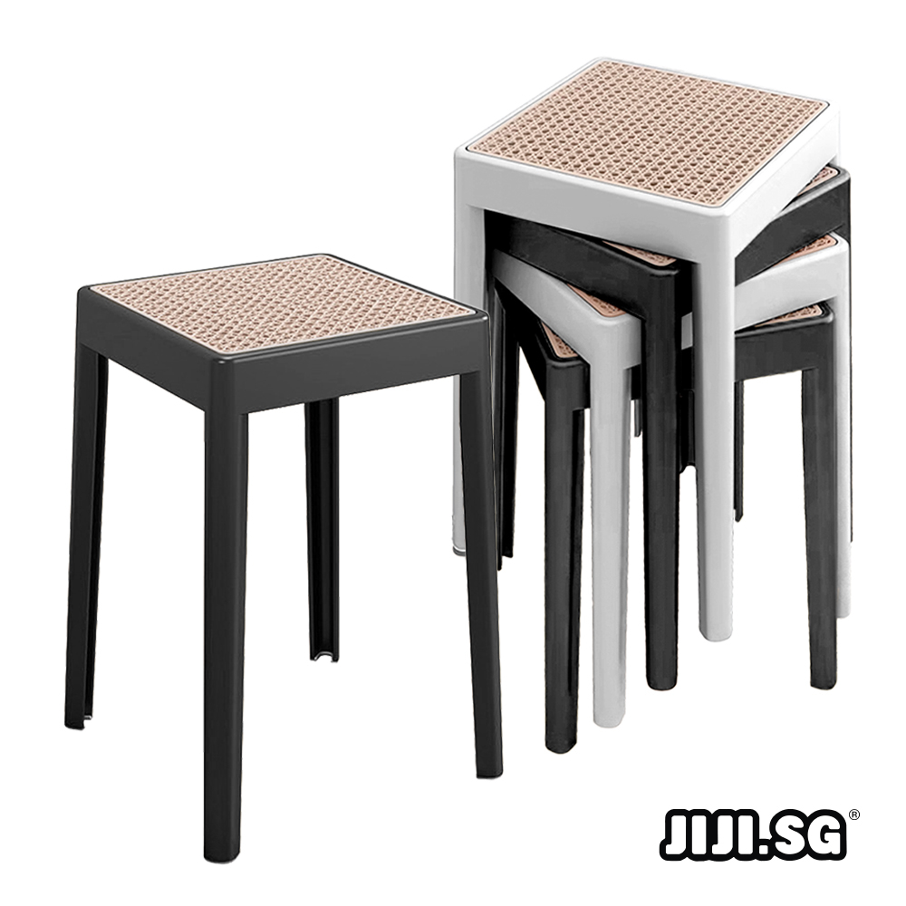 (JIJI.SG) VALFRID Stackable Stool / Chair / Living / Dining | Shopee ...