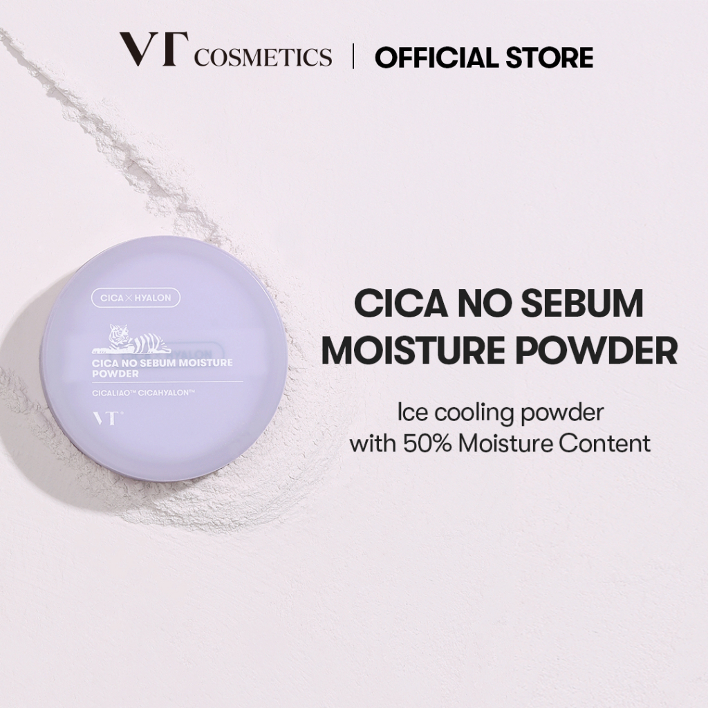 [VTCOSMETICS] [Bundle of 3] CICA No Sebum Mild Powder 5g / No Sebum Moisture Powder / No Sebum ...