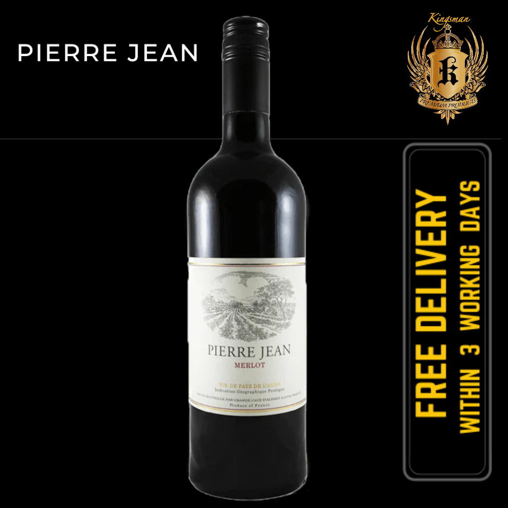 Pierre Jean Merlot 750ml (2022) | Shopee Singapore