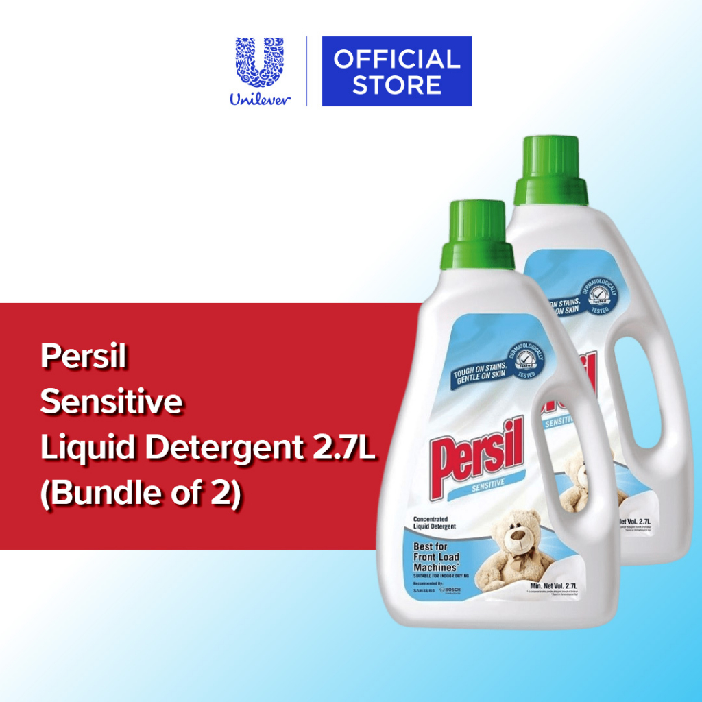 [Bundle of 2] Persil Concentrated Liquid Detergent 2.7L | Shopee Singapore