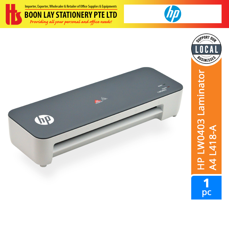 HP A4 Intelligent Laminator LW0403 (L418-A) | Shopee Singapore