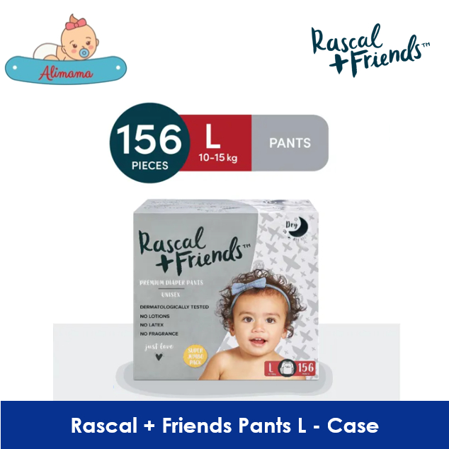 Rascal + Friends Pants L - Case (3 Packs) | Shopee Singapore