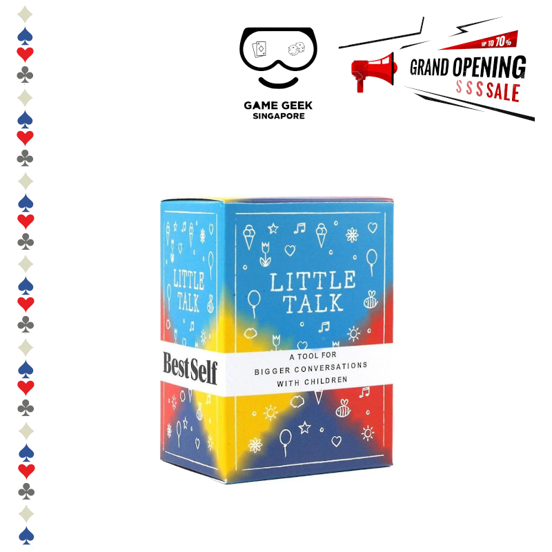Little Talk - Conversation Card Deck by BestSelf Card Game | Shopee ...