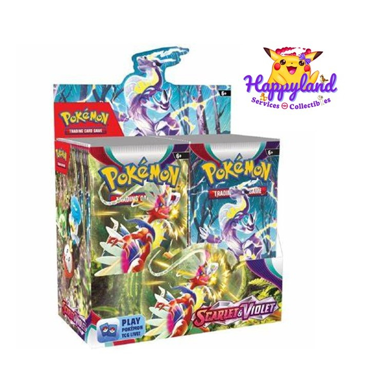 Pokemon TCG Scarlet & Violet SV Booster Box | Shopee Singapore