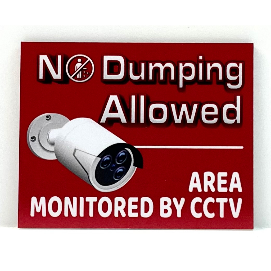 NO DUMPING ALLOWED SIGN/SIGNAGE | WARNING SIGN, NOTICE SIGN ...
