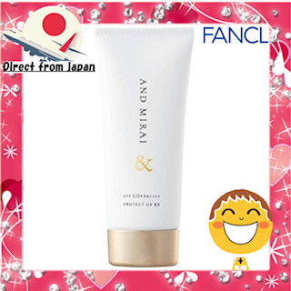 Japan FANCL AND MIRAI Protect UV EX SPF50 + PA ++++ 60g[Direct from Japan] 日本Fancl和Mirai保護UV EX ...