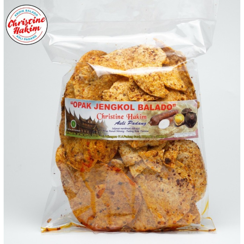 KERIPIK OPAK JENGKOL BALADO 250 GR CHRISTINE HAKIM / Jengkol Bean ...