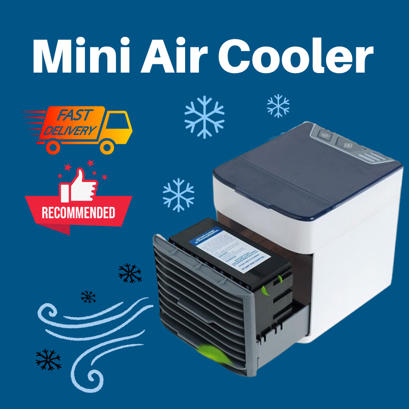 USB Mini Air Cooler / Air Conditioner / Humidifier/ Cooler Fan | Shopee ...