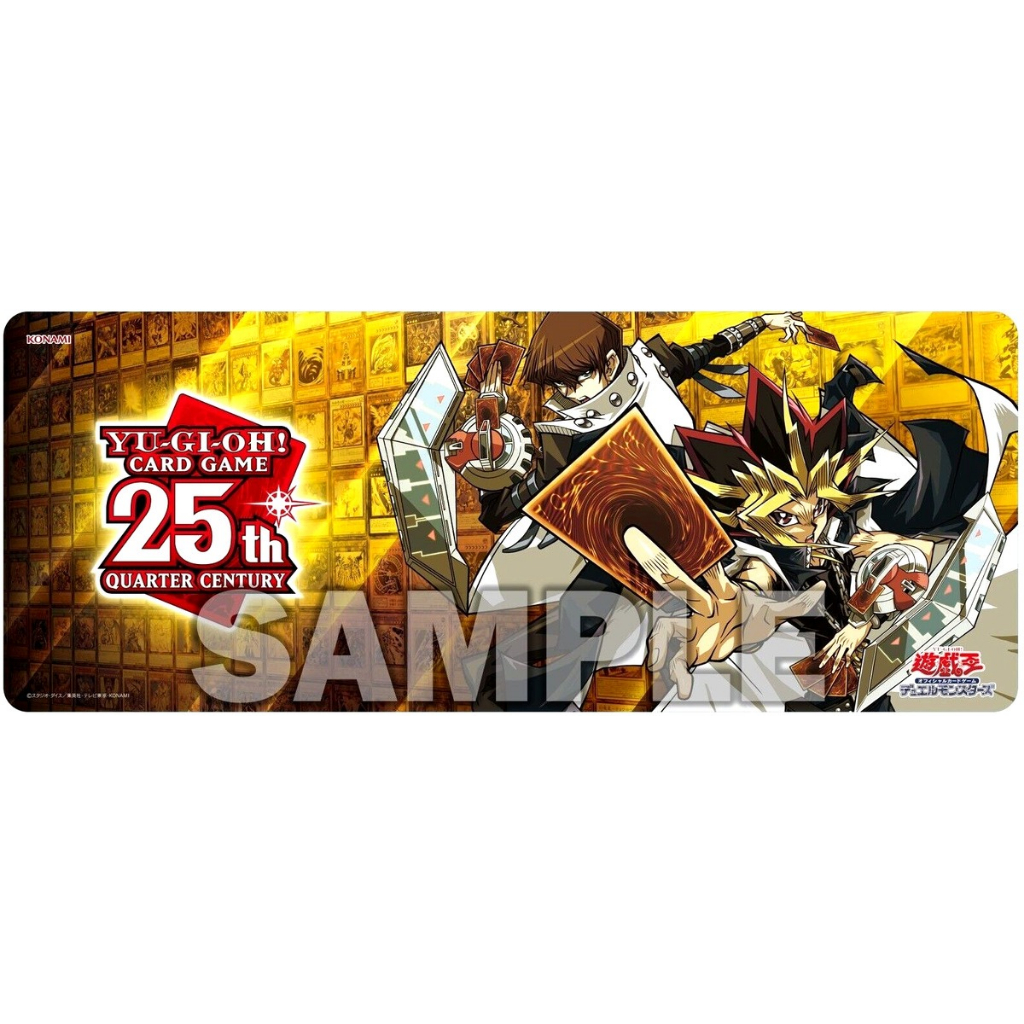 YuGiOh Duel Field - 25th Quarter Century Playmat | Shopee Singapore
