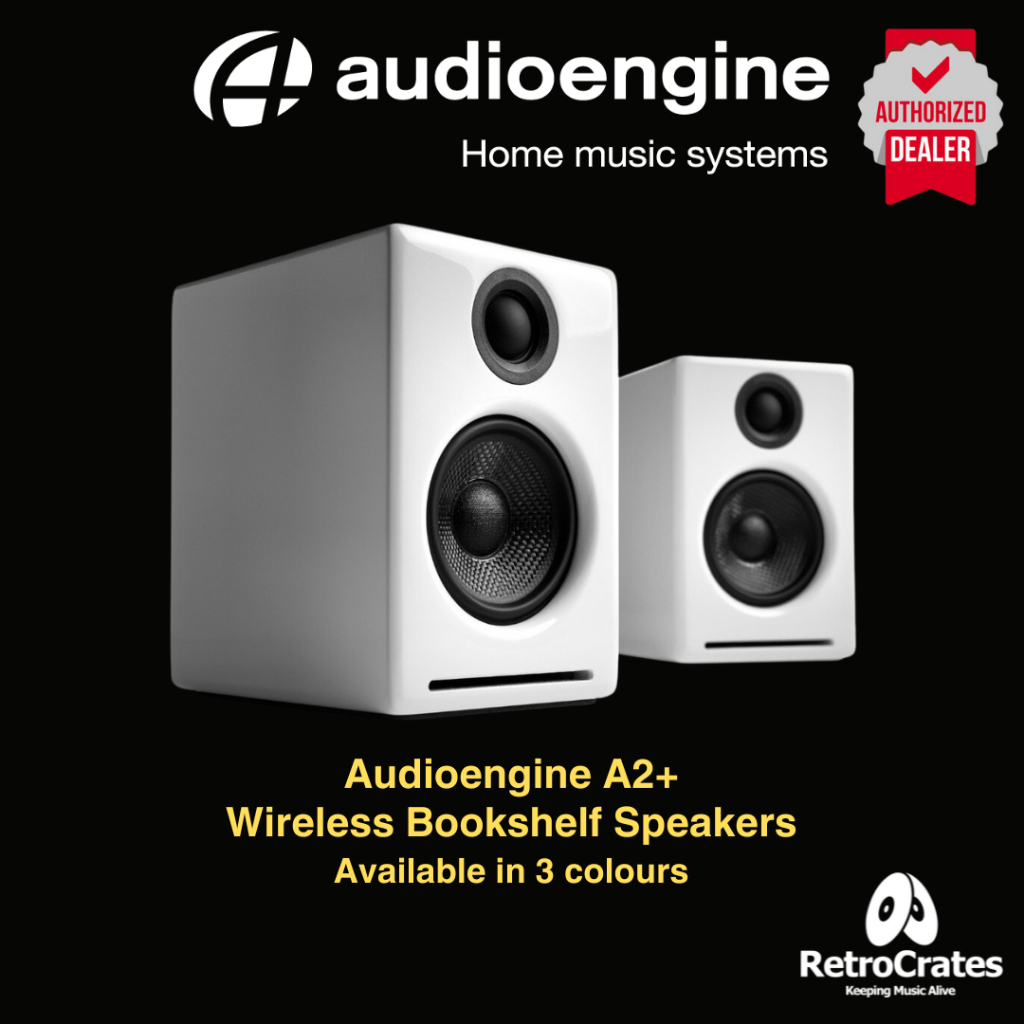 Audioengine A2+ Wireless Bookshelf Speakers | Shopee Singapore