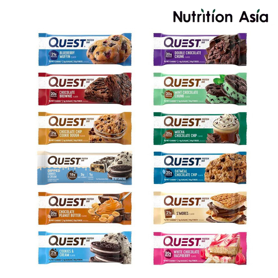 Quest Nutrition Protein Bar 12bars x 60g | Shopee Singapore