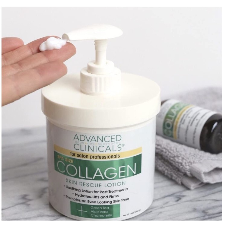 Advanced Clinicals, Anti-Aging, Collagen, Skin Rescue Lotion/cream ...