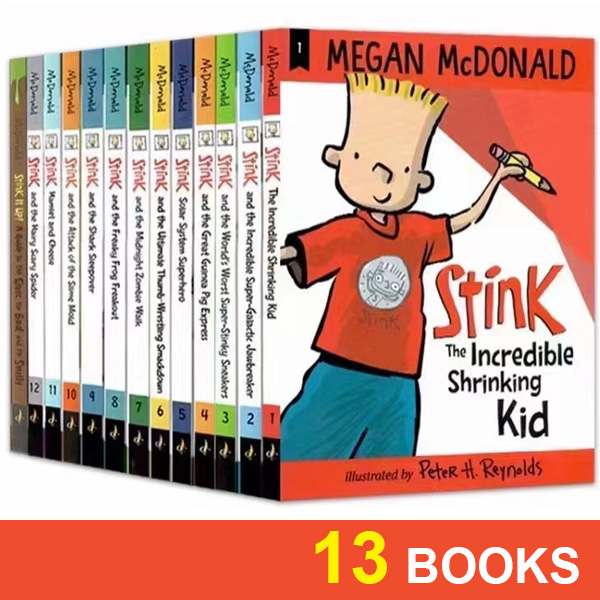 [SG Stock] Stink Series by Megan McDonald (13 Books) | Shopee Singapore