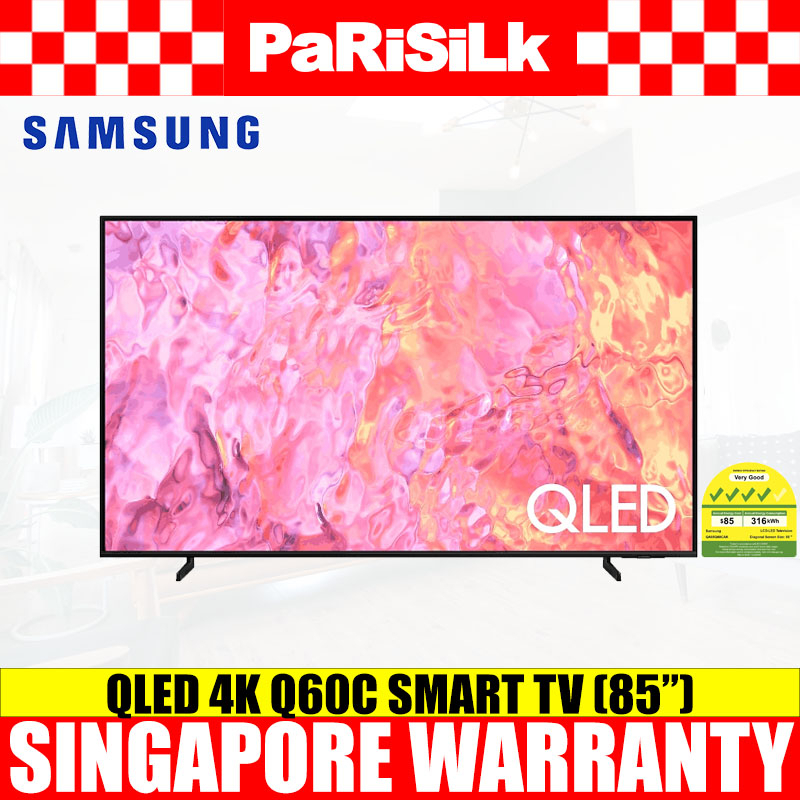 Samsung QA85Q60CAKXXS QLED 4K Q60C Smart TV (85-inch) | Shopee Singapore
