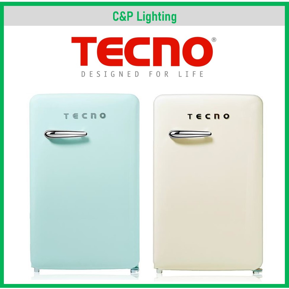 Tecno 1-Door Retro Series Designer Fridge TFF 1388R | Shopee Singapore