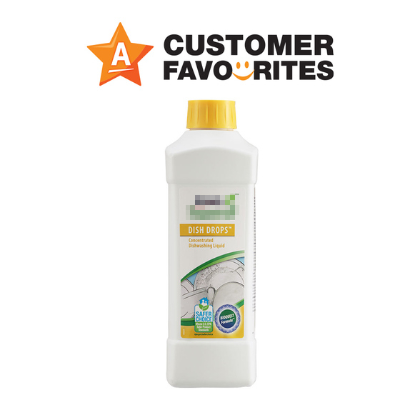 [Stock in Singapore] DISH DROPS Concentrated Dishwashing Liquid (1L ...