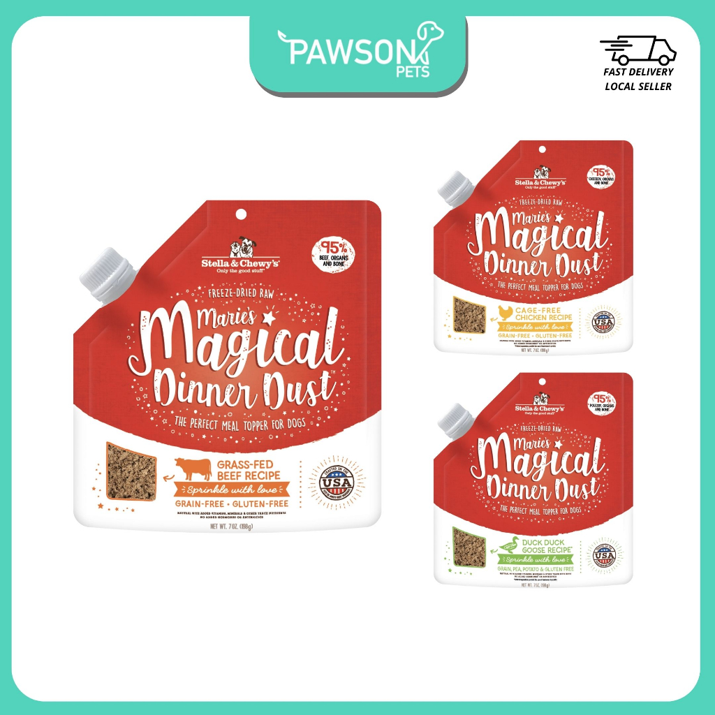 Stella & Chewy's Marie's Magical Dinner Dust 7oz | Meal Topper for Dogs ...