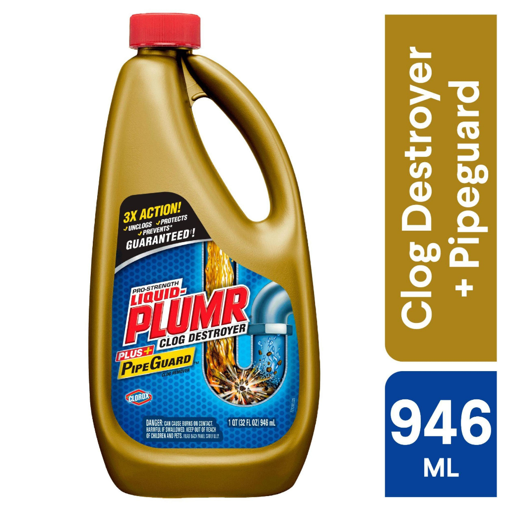 Clorox Liquid-Plumr Sink & Drain Declogger - Pipe Guard 946ml | Shopee ...