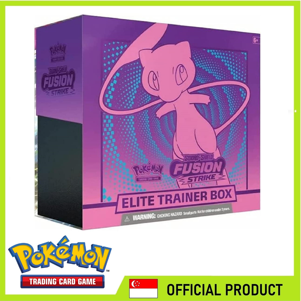 Pokemon TCG SS8 Fusion Strike ETB / Elite Trainer Box | Shopee Singapore
