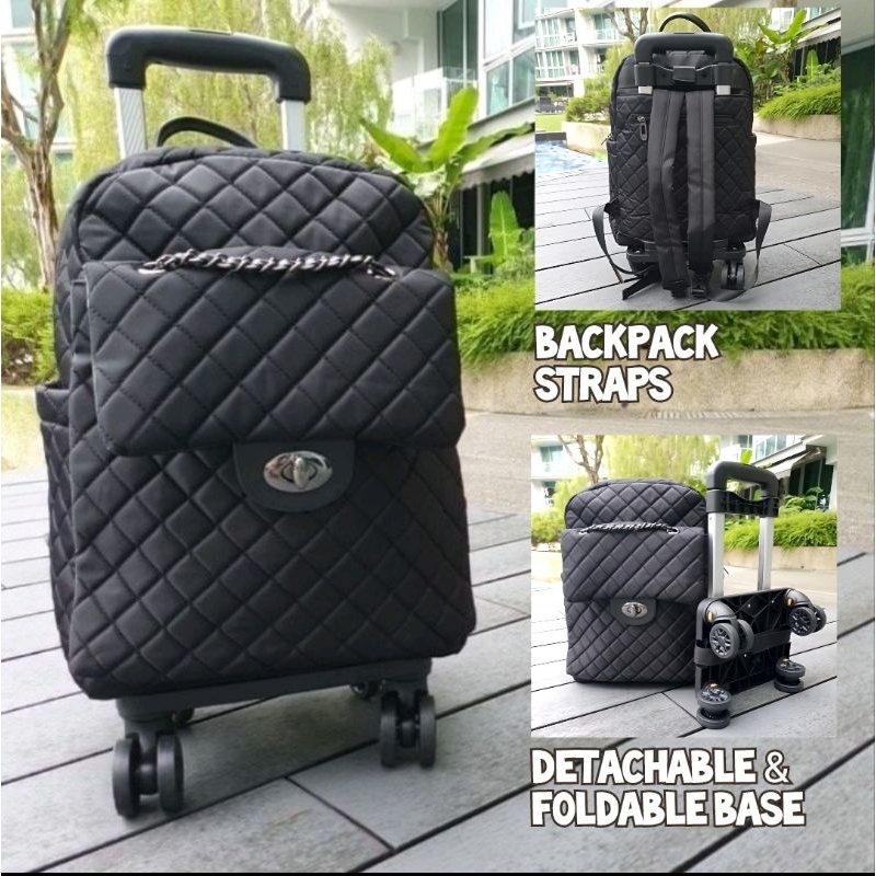 Classic Compact 4-Wheel Trolley Bag (SG Seller) | Shopee Singapore