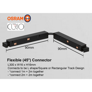 Osram Magnetic Track Light Connector | Shopee Singapore