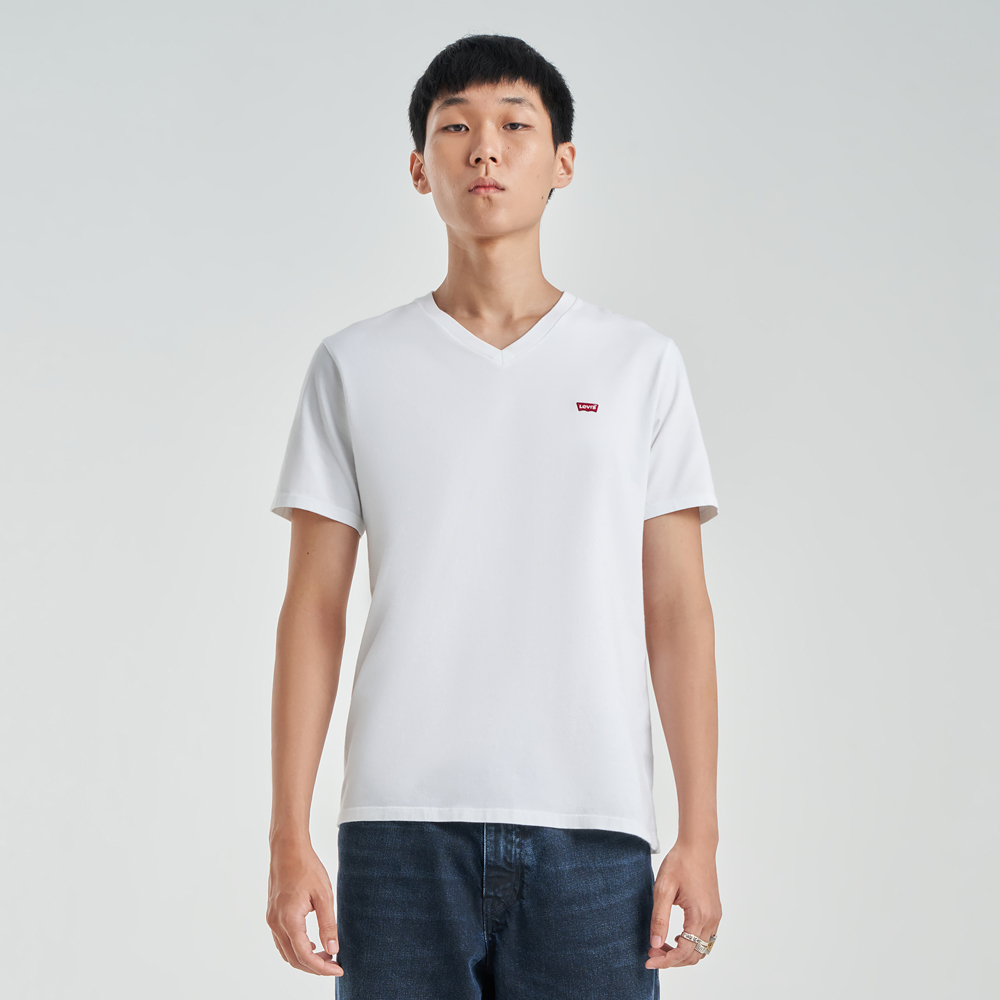 Levi's® Men's Original Housemark V-Neck T-Shirt 85641-0000 | Shopee ...