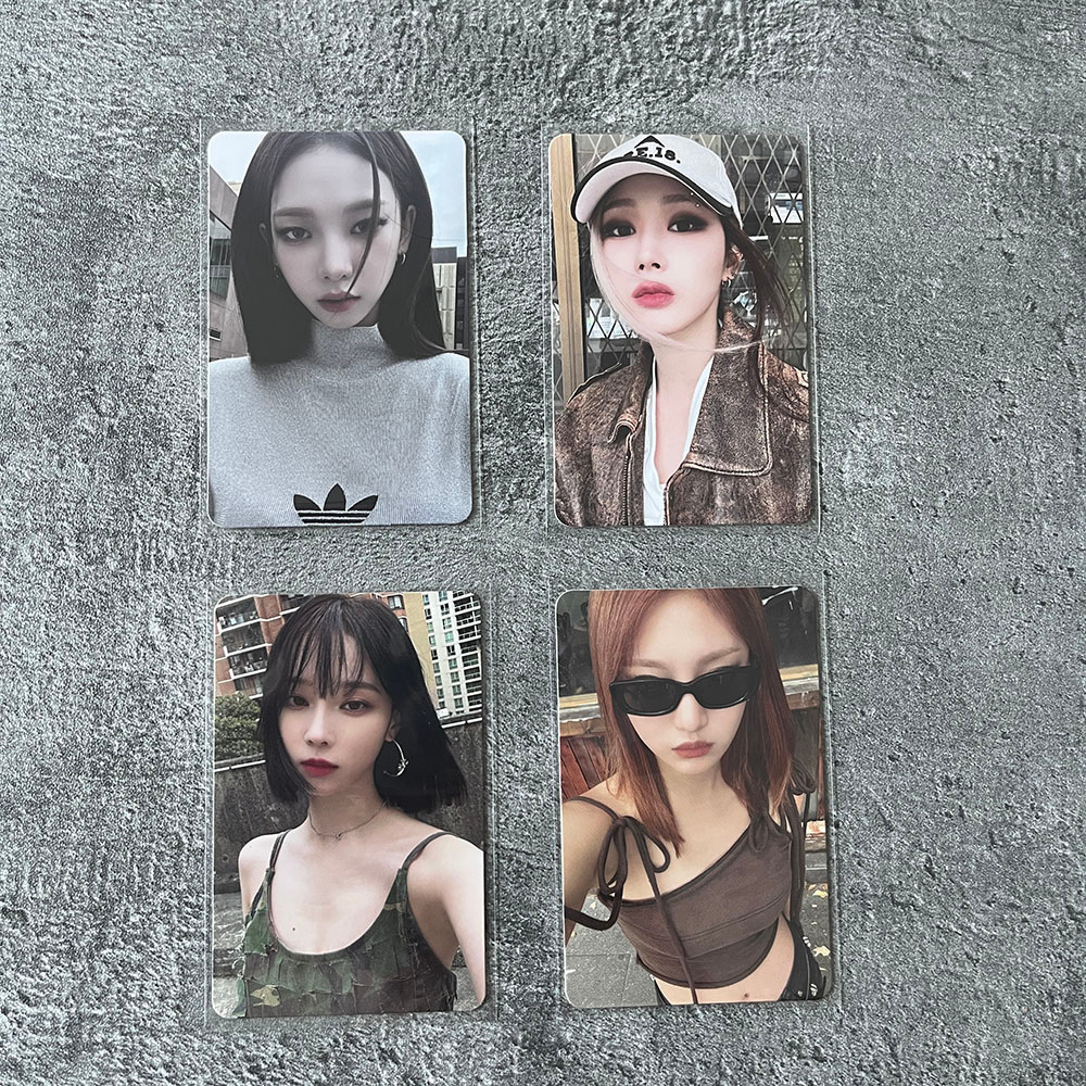 Aespa Mini Album 3rd My World Tabloid Ver Photocard | Shopee Singapore