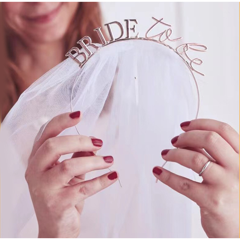 Premium Cursive Bride to be Tiara for Hen Party Bridal Shower | Shopee ...