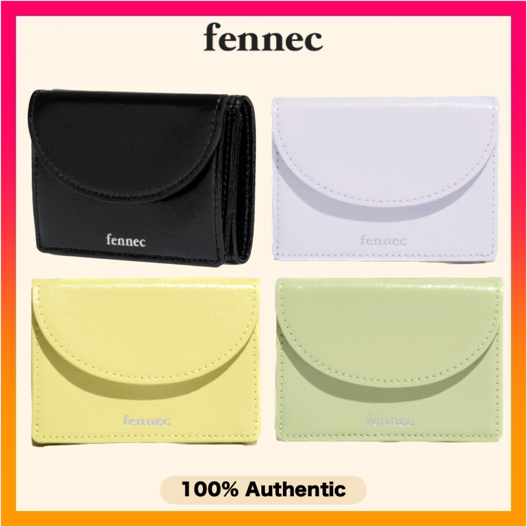 [New Color] Fennec Crinkle Halfmoon Mini Wallet - 5 Colors (2023 NEW ...