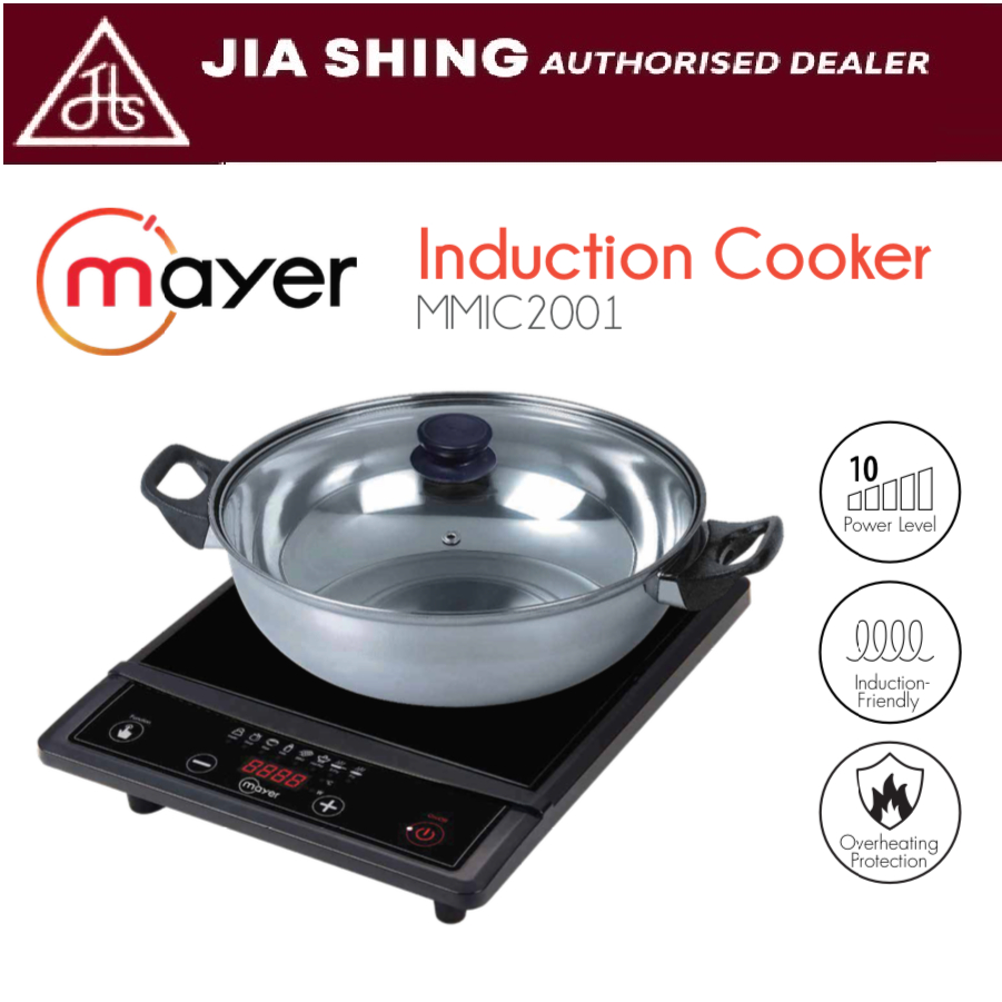 Mayer 2000W Induction Cooker (MMIC2001) | Shopee Singapore