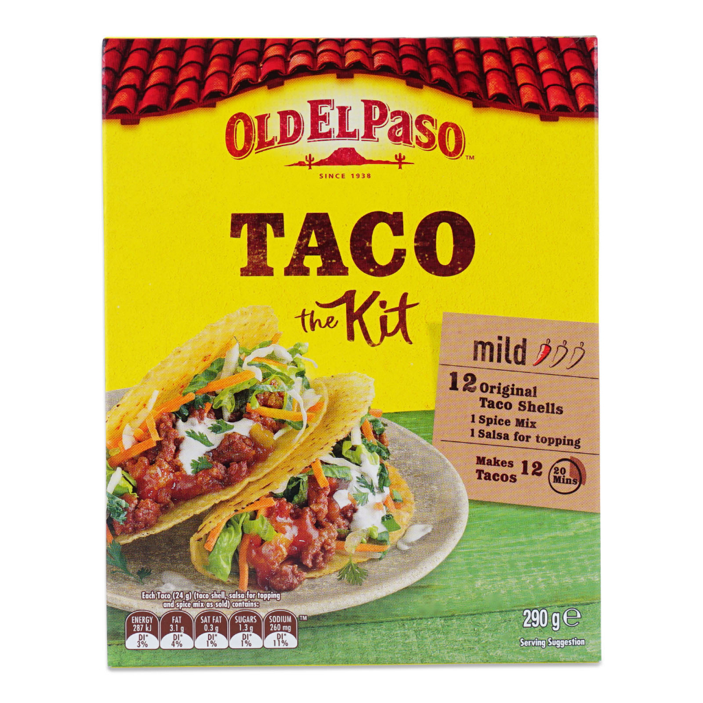 OLD EL PASO Taco Kit (Sweet Paprika & Tomato) 290g | Shopee Singapore