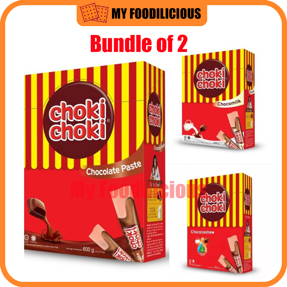 Bundle of 2 Choki Choki Chocolate Paste/ ChocoMilk / ChocoCashew ...