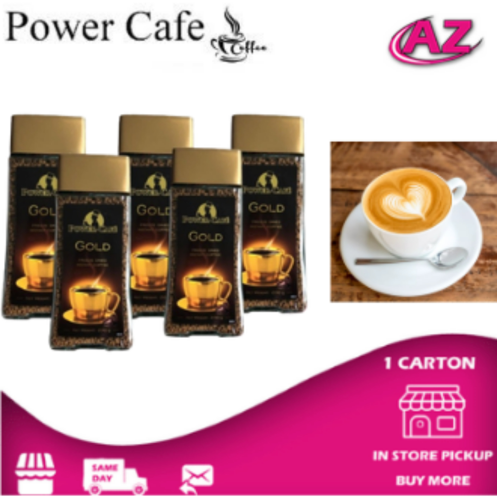 power cafe gold freeze dried instant coffee 200 G - CHOOSE YOUR BETTER ...