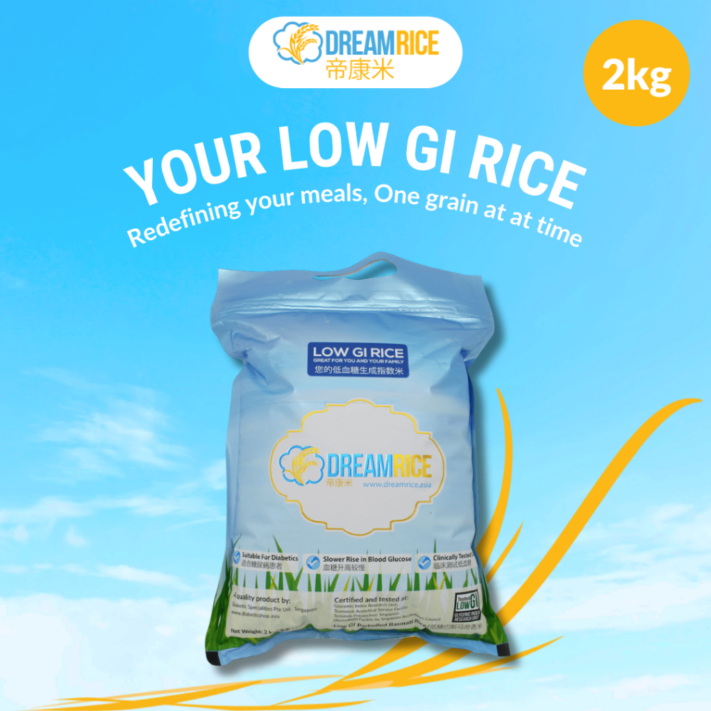 DreamRice Low GI Rice 2kg | Shopee Singapore