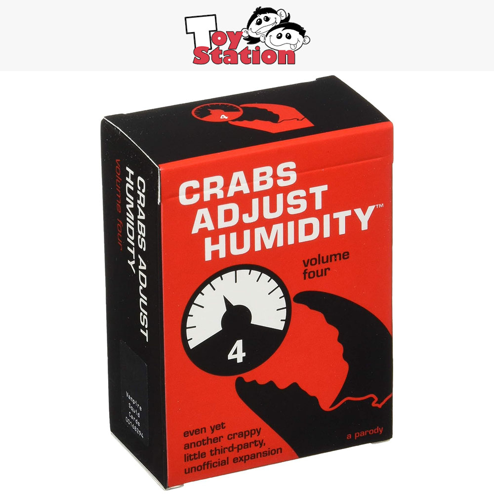 Vampire Squid Cards Crabs Adjust Humidity Volume 4 Card Against Humanity Game Expansion | Shopee ...