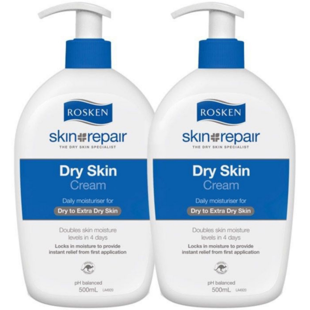 ROSKEN SKIN REPAIR DRY SKIN CREAM TWIN PACK 2X500ML - BEAUTY LANGUAGE ...