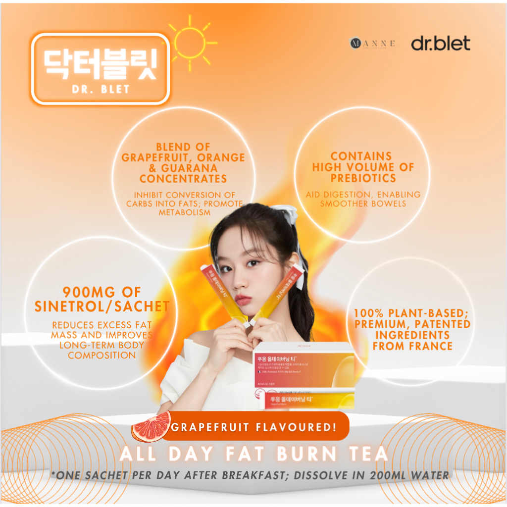 dr.blet All Day Fat Burn Tea | Shopee Singapore